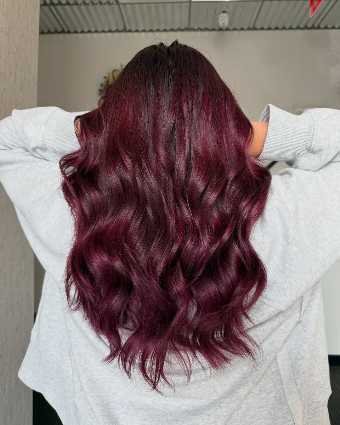 Cherry Cola Hair Color Hairstyles 2025 for Brown Skin, Curly Hair ...