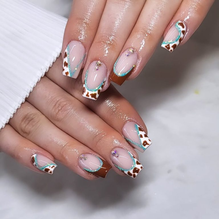 Fall Western Nails 2025 Ideas: Cute Acrylic Almond, Gel, and Short ...