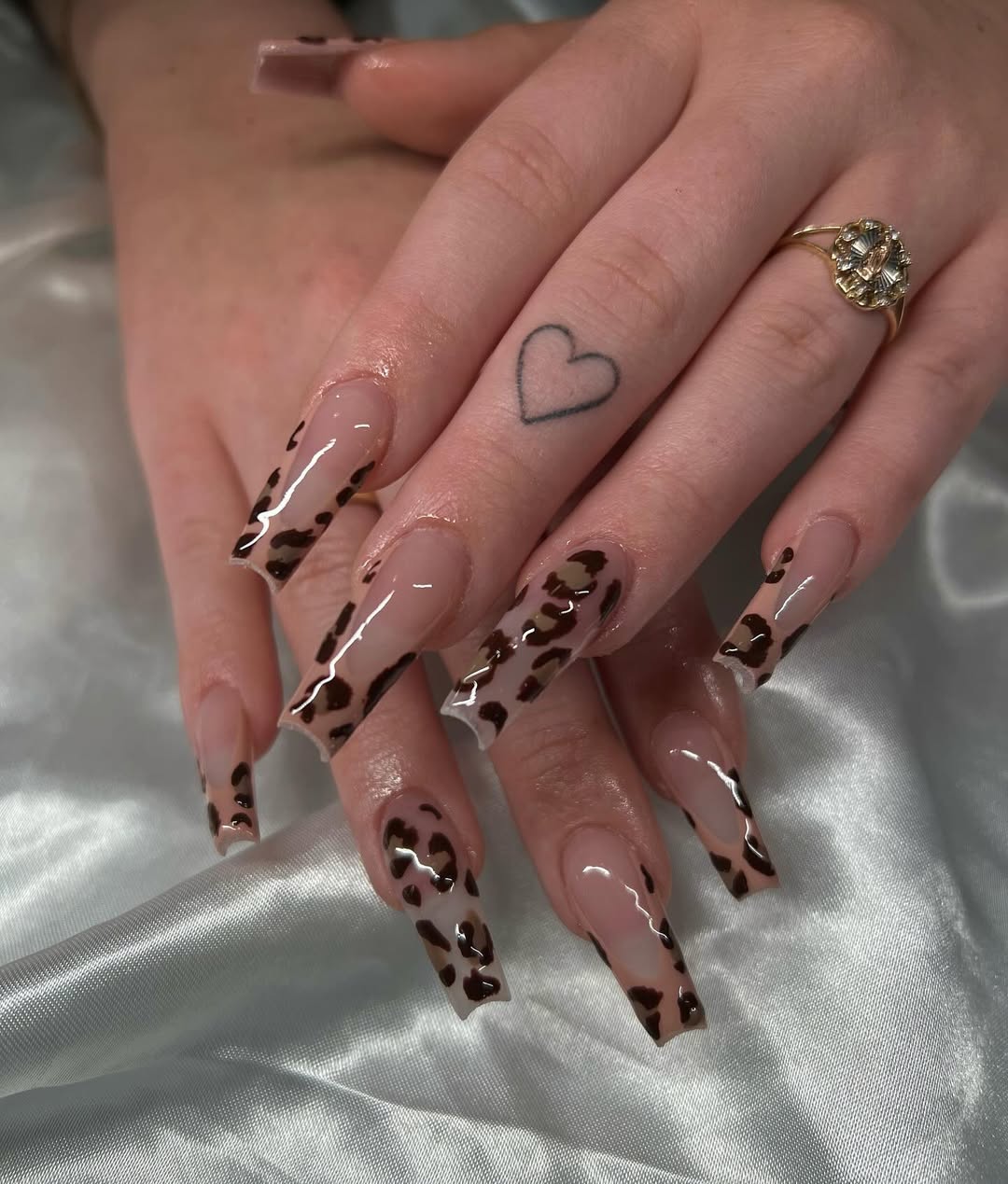 Fall Cheetah Nails 2025: 29 Cute, Short, Almond, Acrylic and French Tip ...