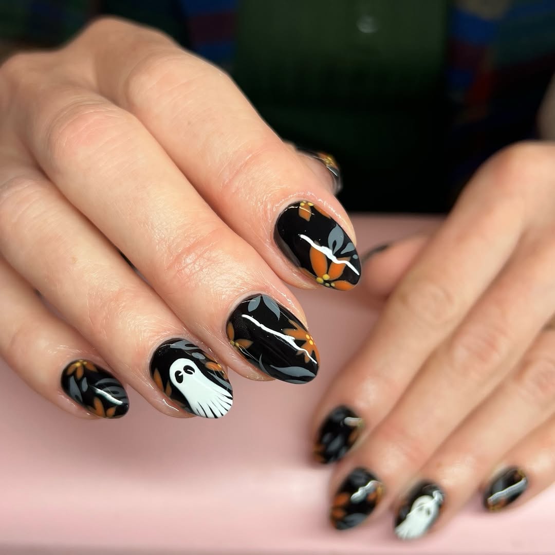 29 October Nails 2025 Ideas with Designs in Fall Colors, Short, Almond ...