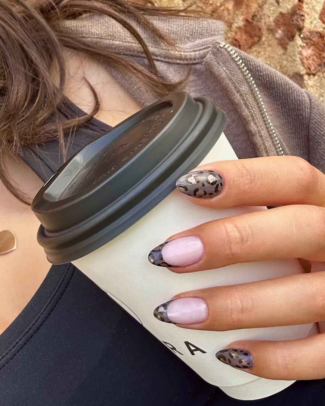 Leopard Print Nails 2025: French Tips, Short Square, Red, Pink, Glitter ...
