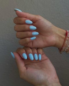 Blue Fall Nails 2025: Cute, Simple, Dark & Acrylic Designs in Square ...