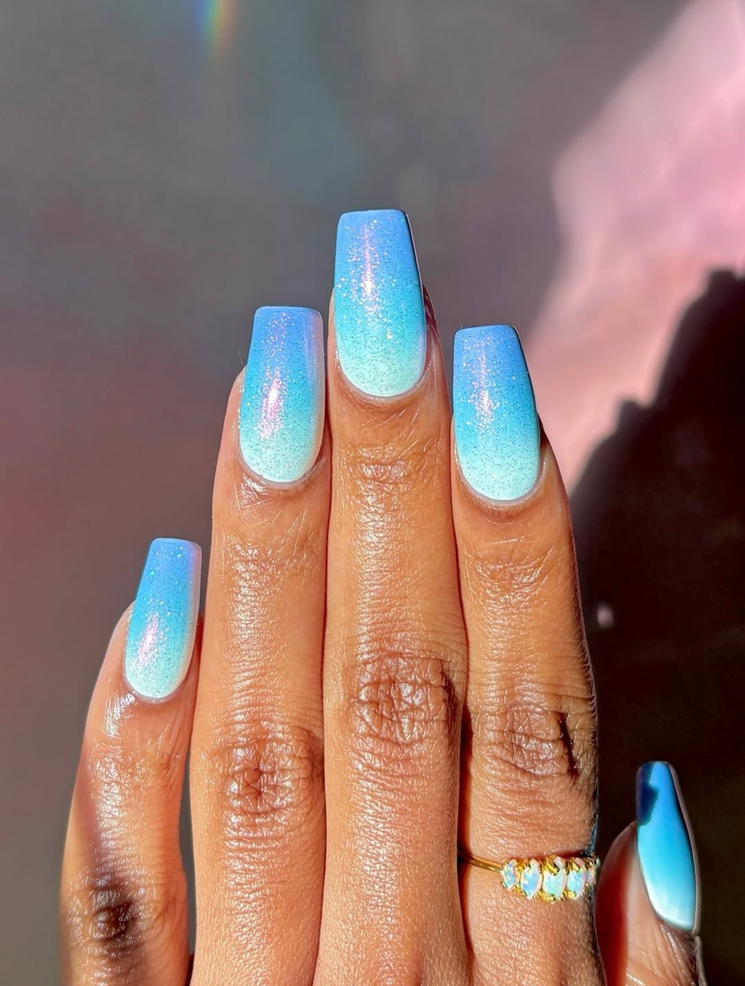 Blue Fall Nails 2025: Cute, Simple, Dark & Acrylic Designs in Square ...