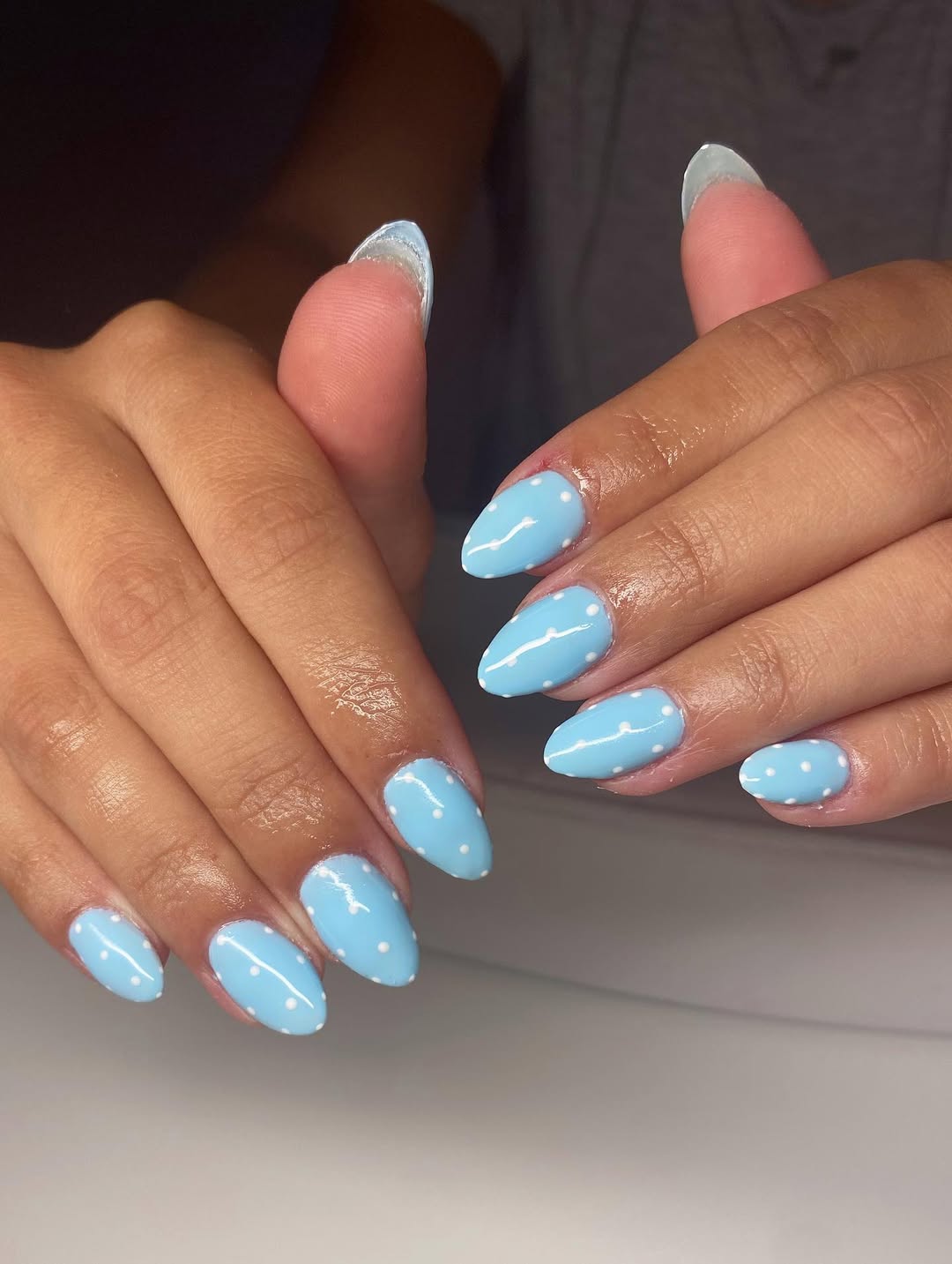 Blue Fall Nails 2025: Cute, Simple, Dark & Acrylic Designs in Square ...
