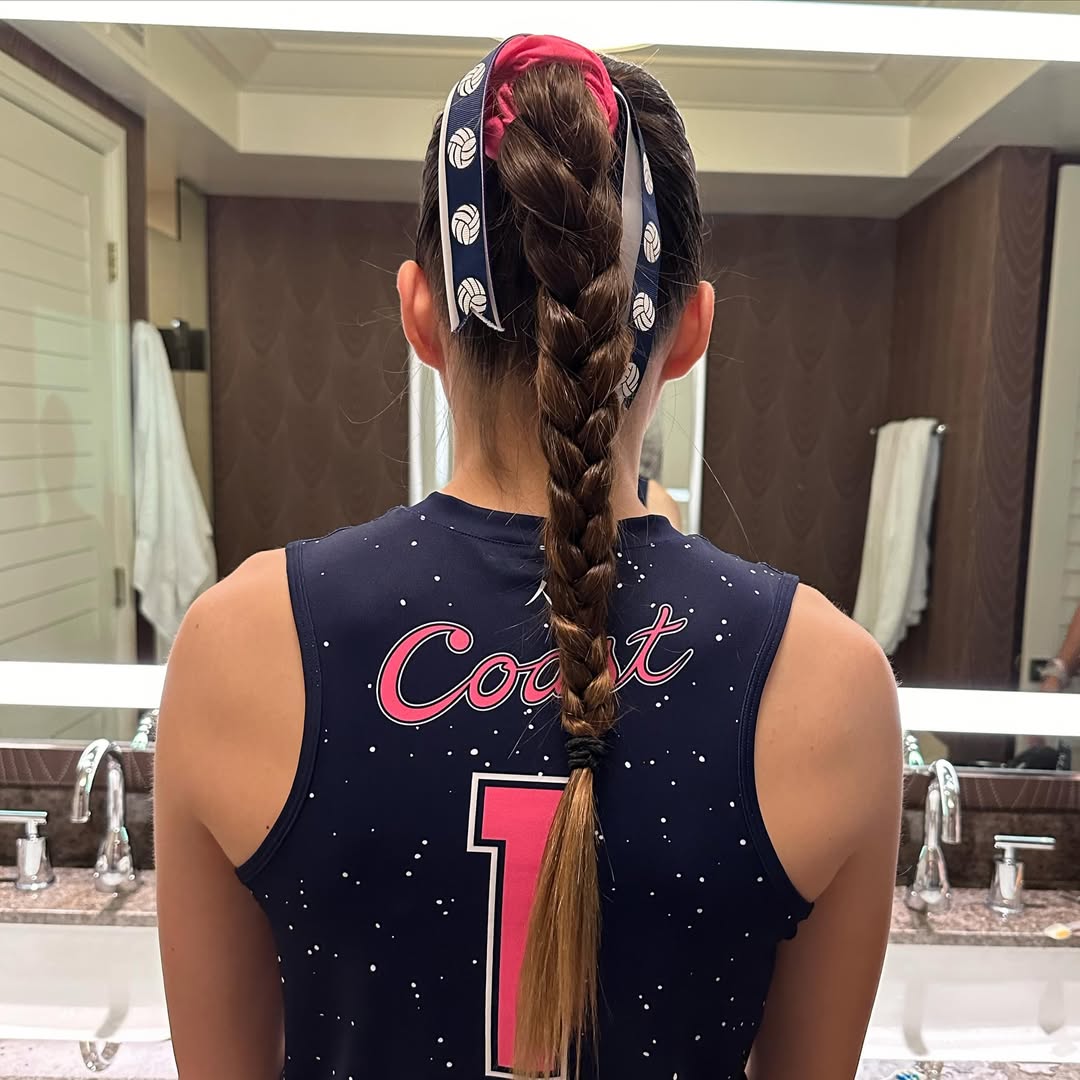 Best Game Day Hairstyles for Volleyball: Easy, Quick, Slick Back ...