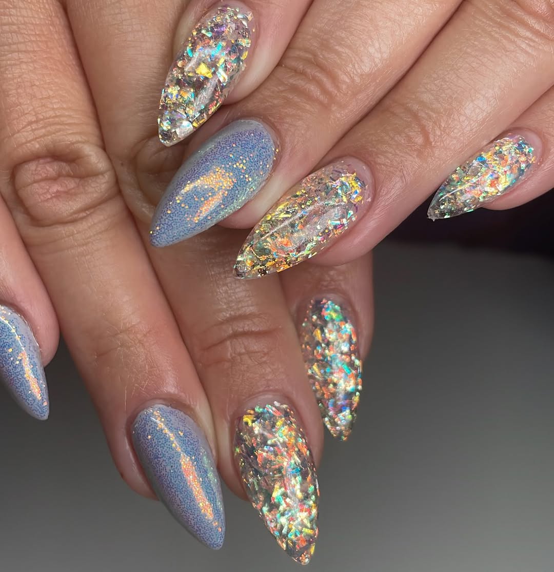 26 Winter Solstice Nails 2025–2026: Mystic Blue, Red and Gold, Green ...