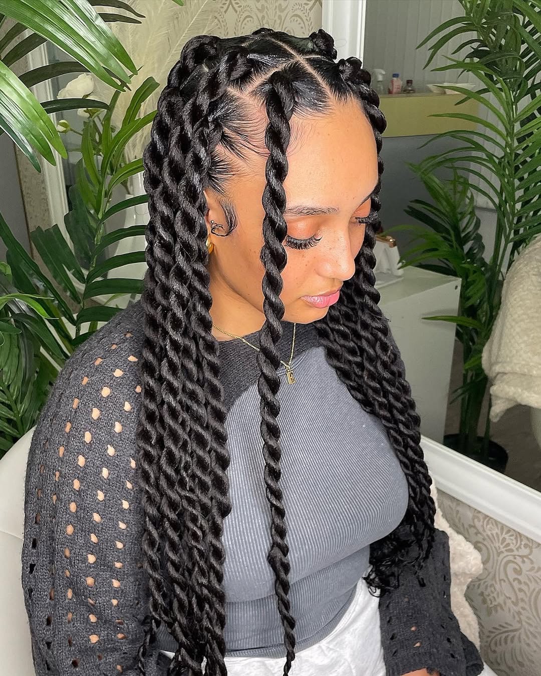 Winter Braids for Black Women 2025–2026: Chic protective styles, color ...