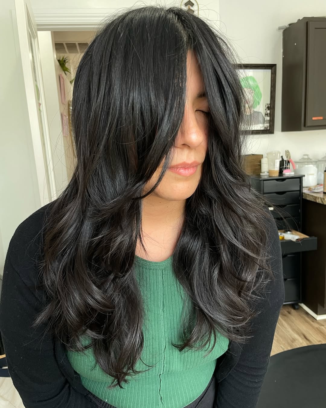 Layered Haircuts 2026: Long, Medium & Short Cuts with Curtain Bangs ...