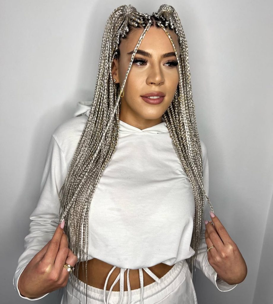 Box Braids Hairstyles 2026: Trendy Long, Medium & Knotless Braided ...