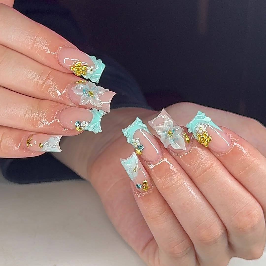 Spring Nail Ideas 2026: Floral Designs, Pastel Colors, Almond & Short ...